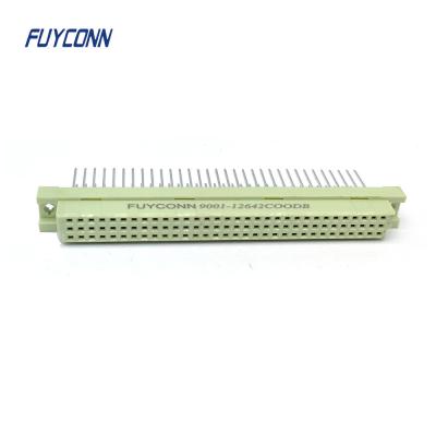 Cina 25 mm DIN41612 connettore 3 file 64 pin femminile PCB dritto 364 DIN 41612 connettore in vendita