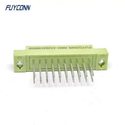 中国 13mm DIN41612 コンネクタ 2列 20Pin 垂直端子 女性 ユーロカード コンネクタ 販売のため