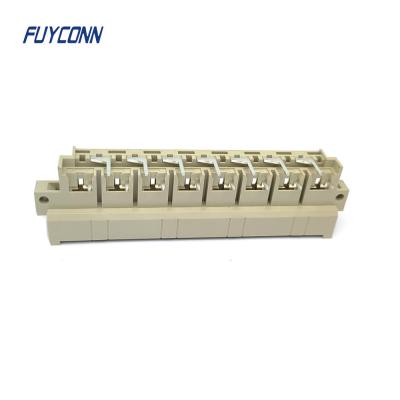 China Power DIN41612 Connector China PCB R/A 7+8 15Pin 5.08mm Male Connector for sale