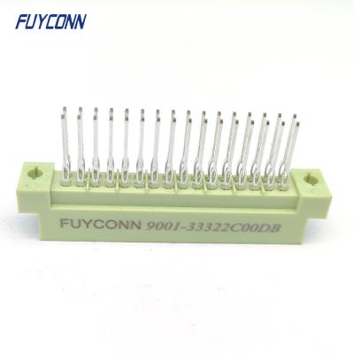 Cina 32Pin DIN41612 connettore maschio W/ 15mm terminali 2*16P Premere pin 41612 connettore in vendita