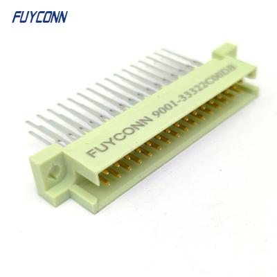 China 32Pin DIN41612 Mannelijke connector W/ 15mm Terminals 2*16P Druk Pin 41612 Connector Te koop