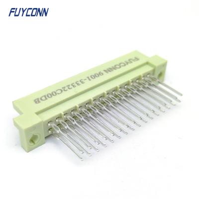 Cina 32Pin DIN41612 connettore maschio W/ 15mm terminali 2*16P Premere pin 41612 connettore in vendita