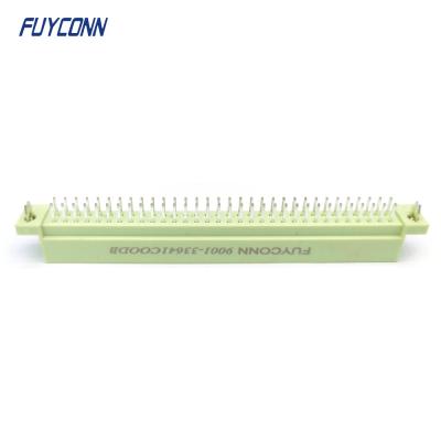Cina DIN41612 connettore maschile 64Pin PCB rettilineo 2 file 2 * 32pin Eurocard connettore W / arpione in vendita