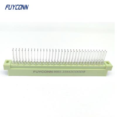 China 2 rijen DIN41612 Connector 2*32P 64pin Male Press Pin European Connector Supplier Te koop