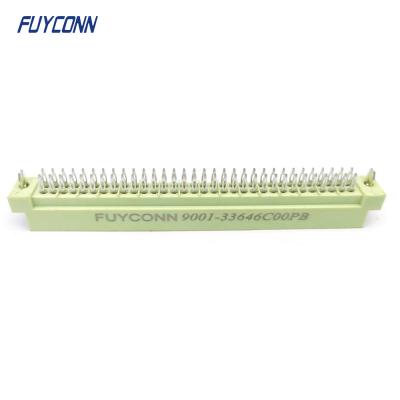 中国 DIN41612 2列接続器 64ピン 2*32P 男性プレスピン接続器 W/ハルプーン 販売のため