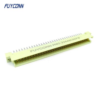 中国 DIN41612 2列接続器 64ピン 2*32P 男性プレスピン接続器 W/ハルプーン 販売のため