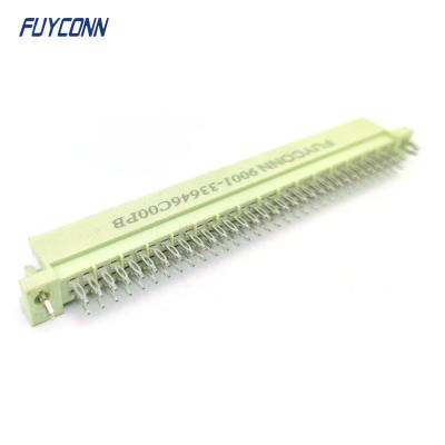 China DIN41612 2 rijen aansluiting 64pin 2*32P Mannelijke Press Pin Connector W/ Harpoon Te koop