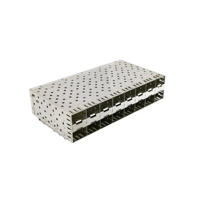 China 320pin Female SFP Connector 2x8 Ports Press-Fit Stackable for sale