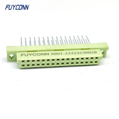 China DIN 41612 Type 2B Female Solder 13.0 32-Pole, Replace Harting P/N 09 22 232 6421 DIN-Signal 2B032FS-13 for sale