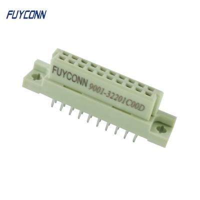 China DIN Signal Type 3B Female Solder 20-Pole, Replace Harting P/N 09 24 220 6824 DIN 41612 3B020FS-2 for sale