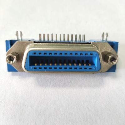 China Juiste Angel Female schakelaar 2.16mm van 36 Pin Centronic-PCB hoogte voor Printer Te koop
