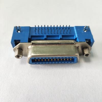China Juiste Angel Female schakelaar 2.16mm van 36 Pin Centronic-PCB hoogte voor Printer Te koop