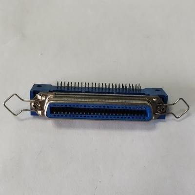 Cina connettori femminili del recipiente del campione ad angolo retto del PWB di 14 24 36 50 Pin Centronic con il fermo della molla hanno certificato l'UL in vendita