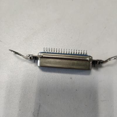 China 24 conectores hembra del ángulo recto del PWB de Pin Centronic con la echada del cierre 2.16m m de la primavera en venta
