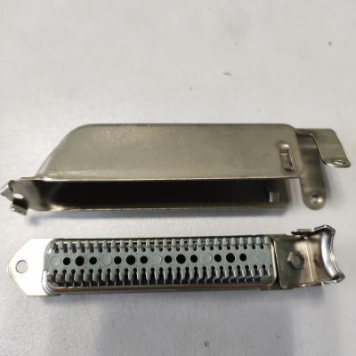 China TYCO 90 Grad centronic 50 Pin-Verbindungsstück RJ21 Art des Stempel-Champions IDC mit Metallabdeckung zu verkaufen