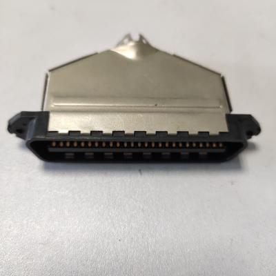 Китай Centronics 25 спаривает штырь разъема 50 мыжской штепсельной вилки IDC крышка металла 180 градусов продается