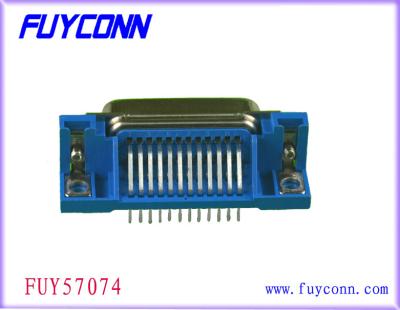 Cina Il connettore R/A del PWB di 50 Pin Centronic Female con la L sostegno ha certificato l'UL in vendita