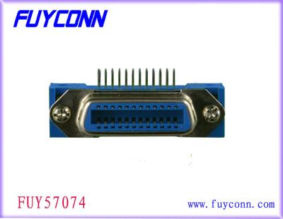 中国 50のPin Centronic Lブラケットの女性PCBのR/AコネクターはULを証明した 販売のため