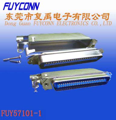 Cina Lega per saldatura 50 Pin Centronic Ribbon Cable Connector di DDK con la copertura del metallo in vendita