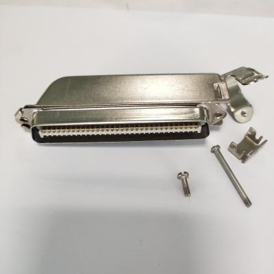 China Los conectores de TYCO 64 Pin Male Centronic Champ IDC con la cubierta del metal de 45 grados certificaron la UL en venta