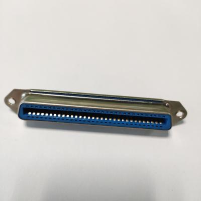 China Tipo femenino recto de la INMERSIÓN del PWB Centronics 64 Pin Connector del tablero del PWB en venta
