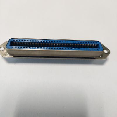 China Tipo femenino recto de la INMERSIÓN del PWB Centronics 64 Pin Connector del tablero del PWB en venta