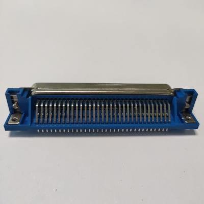 Cina Angolo retto 64 Pin Centronics Female Connector 32pairs del PWB in vendita