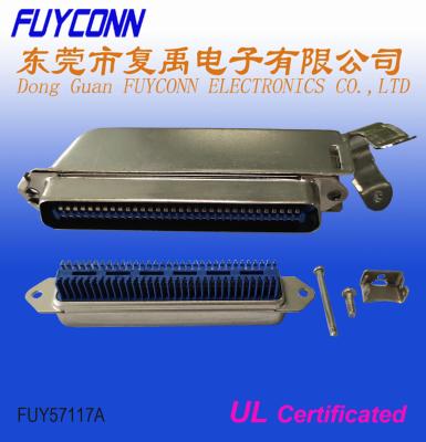 Cina Spina di Centronic Amphenol RJ21 64 Pin Champ IDC con la copertura di Matel di 45 gradi in vendita