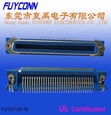 China Echada de ángulo recto femenina del PWB 2.16m m del campeón DDK 64 Pin Centronics Connector en venta