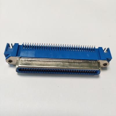 China Champddk Wijfje 64 Pin Centronics Connector-Rechte hoek 2.16mm van PCB hoogte Te koop