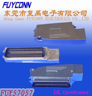 Cina copertura dello zinco dell'entrata del cavo di 957 100 Pin Centronics Connector With Side in vendita