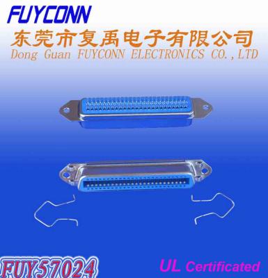 中国 14 ばねの掛け金が付いている 24 の 36 50 はんだ Pin DDK の Centronics のコネクターの女性のタイプ 販売のため