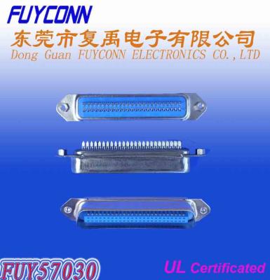 Chine Le connecteur masculin de Centronic de soudure de 50 bornes avec des vis à tête hex a certifié l'UL à vendre
