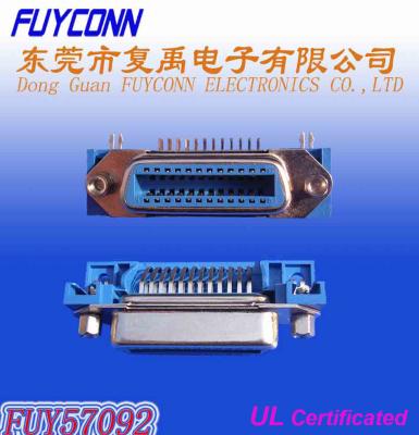 Cina connettori femminili ad angolo retto del campione del PWB di 14 24 36 50 Pin Centronic con il fermo della molla in vendita