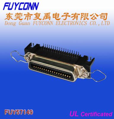 China 14 conector fêmea de ângulo direito do PWB de Centronic do conector do Pin DDK à venda
