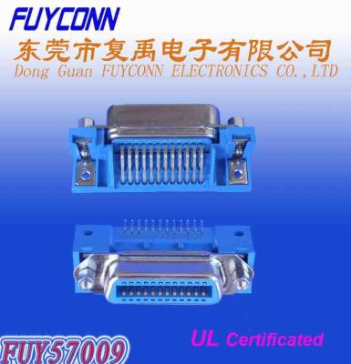 China Conector de ángulo recto femenino de la impresora del PWB del Pin de Centronic 36 con los tornillos de Jack en venta