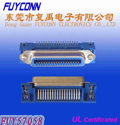 China 14 UL certificada femenina de ángulo recto del conector de cinta del PWB del Pin DDK Centronic en venta