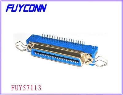 Cina Il supporto del PWB di angelo di destra della femmina di 36 Pin Centronic con la primavera chiude il connettore per la stampante in vendita