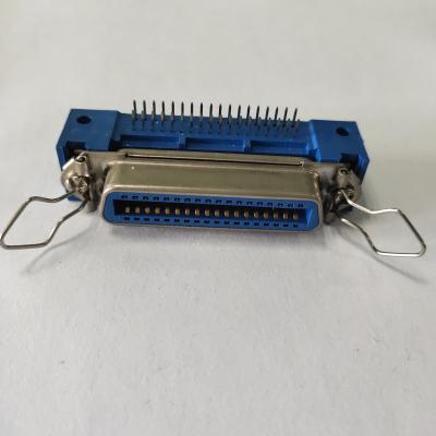 中国 保釈クリップが付いているCentronic DDK 14pin 24Pin 36pin 50pinPCBの直角のメス コネクタ 販売のため