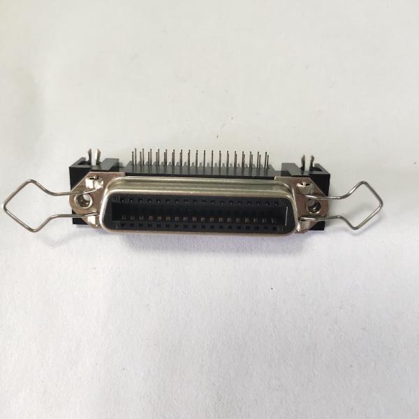 2.16mm Pitch 36 pin Ribbon R/A PCB Dip Type Connetor with Spring Latch and Board lock
