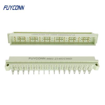 中国 DIN 41612のコネクターPCBの男性5.08mmピッチ48 Pinのヨーロッパのコネクター 販売のため