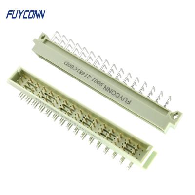 中国 396のDIN 41612のコネクターの直角の3列16 32 48 64 96のPinのヨーロッパのコネクター 販売のため