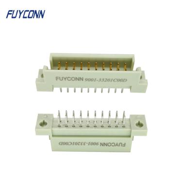 中国 220のEurocardのコネクター5は10のPin PCBのまっすぐな男性2*10P 2 20pinヨーロッパのDIN41612コネクターを漕ぐ 販売のため