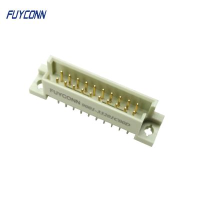Cina Un connettore 5 di 220 Eurocard maschio diritto 2*10P 2 del PWB di 10 Pin rema connettore 20pin l'euro DIN41612 in vendita