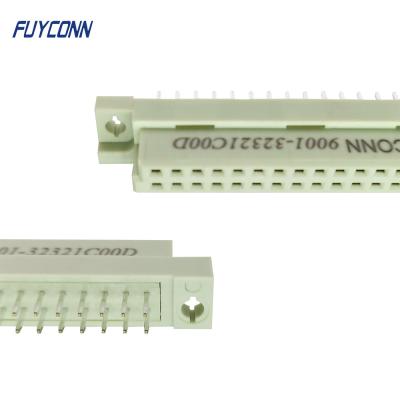Cina Connettore 8 di Eurocard di 2 file 16 32 connettore femminile diritto di BACCANO 41612 del PWB 2x16P 32pin di Pin in vendita
