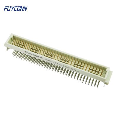 中国 96pin DIN 41612のコネクター3の列は96P直角PCBの男性のEurocardのコネクターを差し込む 販売のため