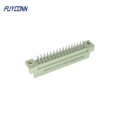 中国 2列2*16P 32Pinの男性PCBのコネクター縦PCB Eurocard DIN41612のコネクター 販売のため