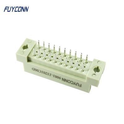 Cina Connettore diritto di Eurocard della spina maschio di file del connettore 3 di BACCANO 41612 del PWB 20Pin in vendita