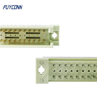 Cina Connettore diritto di Eurocard della spina maschio di file del connettore 3 di BACCANO 41612 del PWB 20Pin in vendita