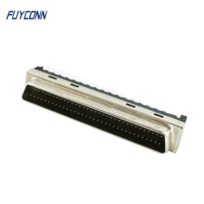 China Male Cable SCSI Connector 68 Pin With Solder Terminal MDR Cable Connector for sale
